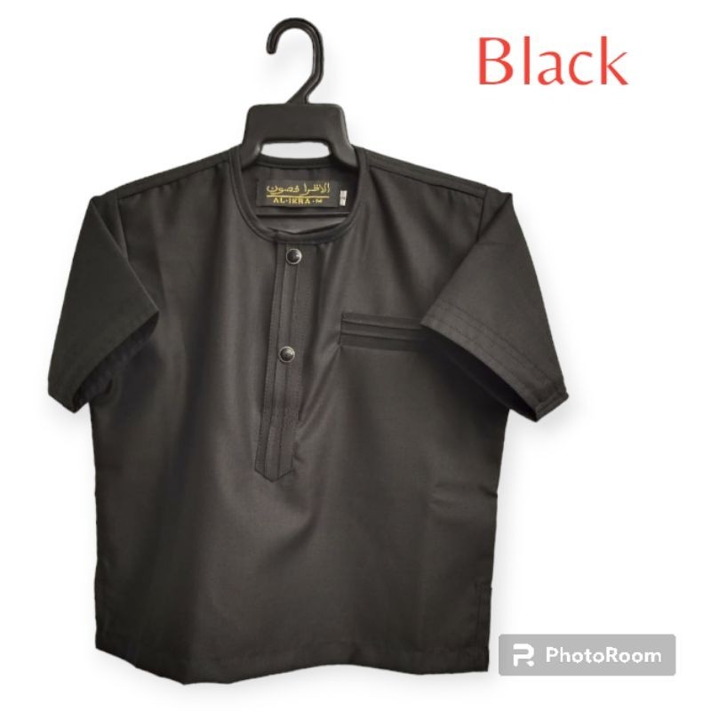 Budak Kurta Lengan Pendek.Kain Cotton 100%.Kain Sujuk Xpanas Dan Xaiyha ...