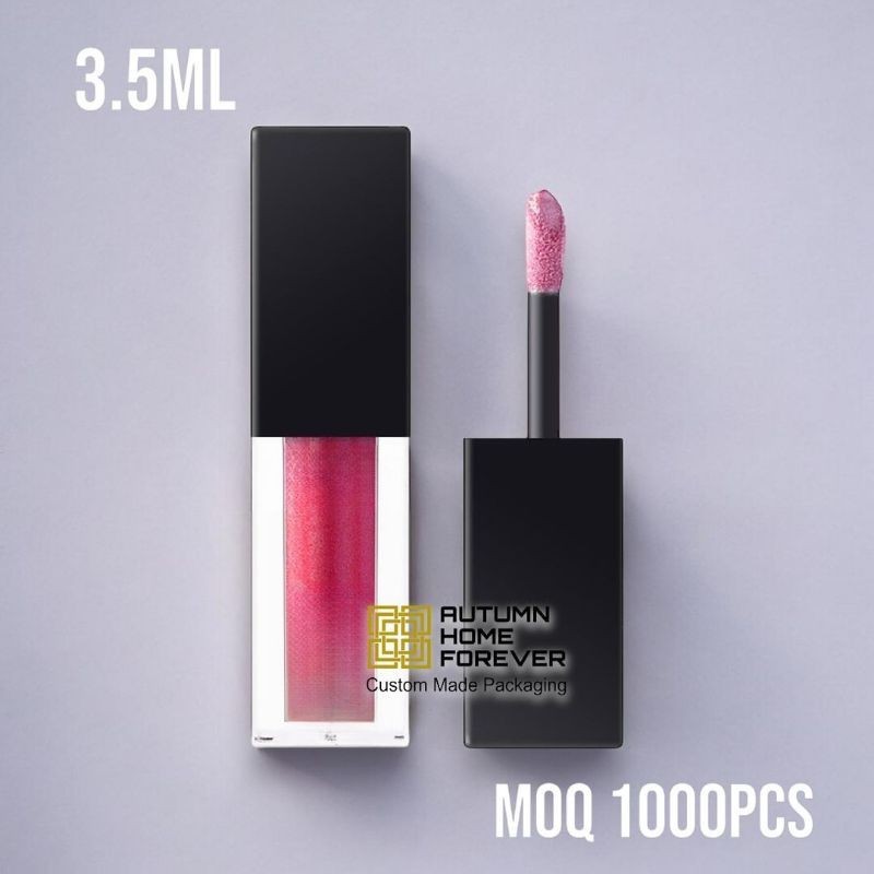 3.5ML Lip Gloss Bottle, Black Caps Lip Gloss Bottle, Lip Matte ...