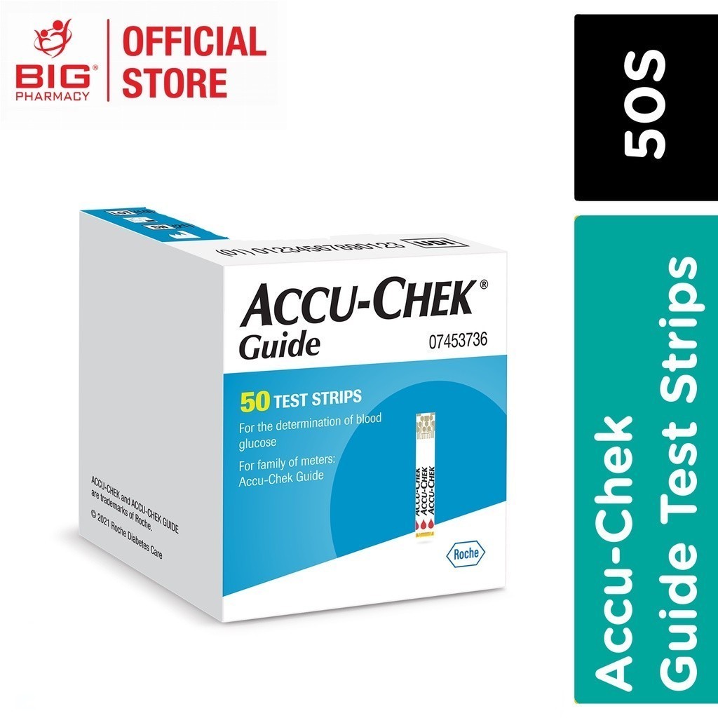 Accu-Chek Guide Test Strips 50S | Shopee Malaysia