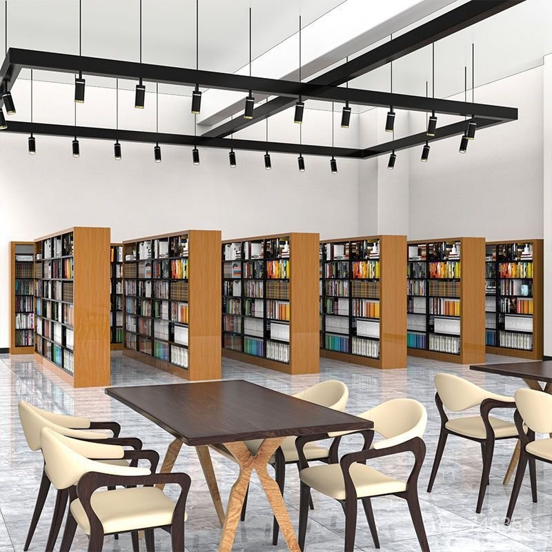 HY-6/Steel Book Shelf Library Special Book Rack School Reading Room ...