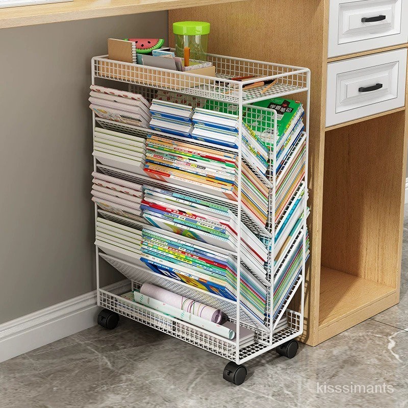Get gifts/HY-6/under-Table Storage Rack Movable Desk Side Small ...