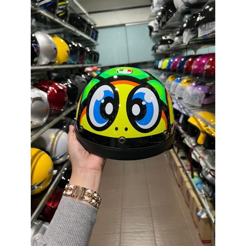 Original Mhr helmet steng half cut design | Shopee Malaysia