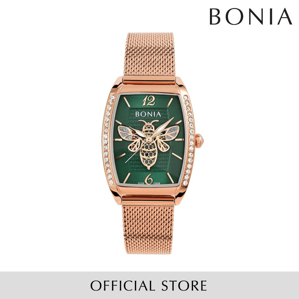 Bonia Bee Women Elegance Watch & Jewellery Set BNB10608-2595S | Shopee ...