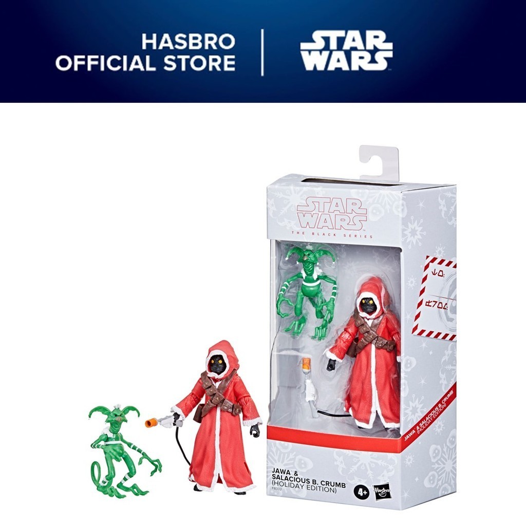 Star Wars The Black Series Jawa & Salacious B. Crumb (Holiday Edition ...