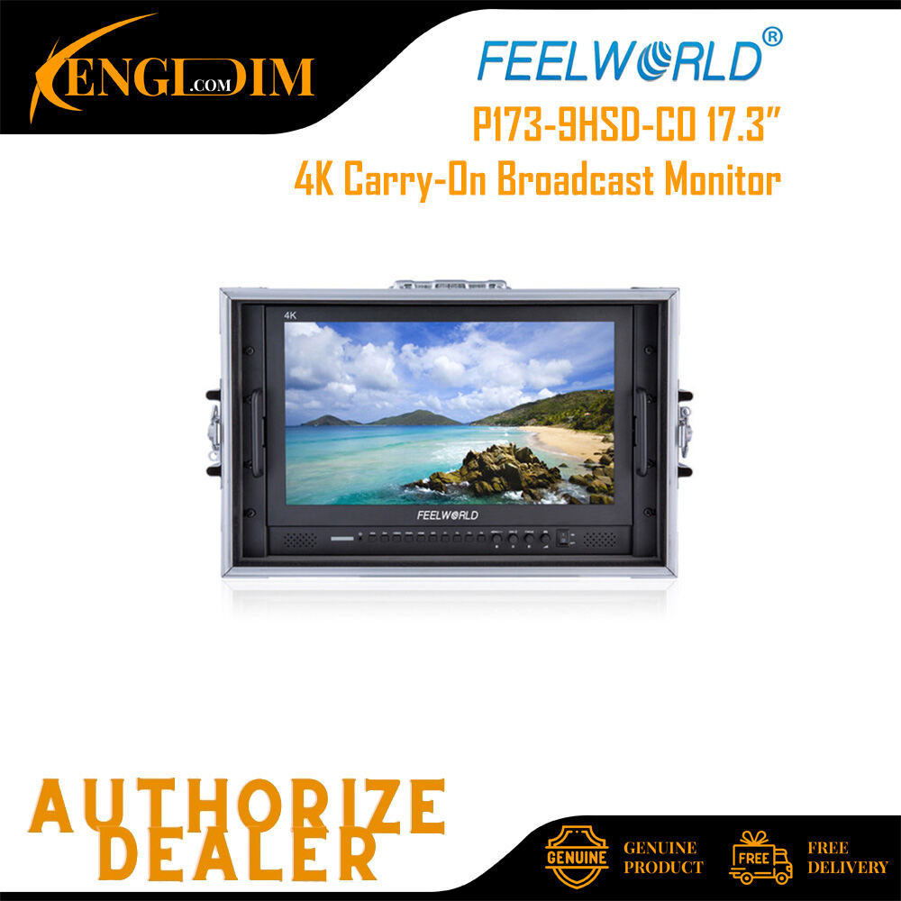 FeelWorld P173-9HSD-CO 17.3” 4K Carry-On Broadcast Monitor | Shopee ...