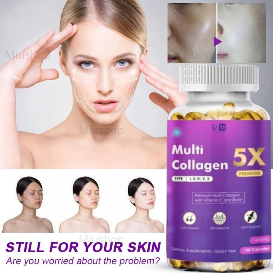 MULTI COLLAGEN 5X PREMIUM - Regain bright white skin, fight aging, look ...