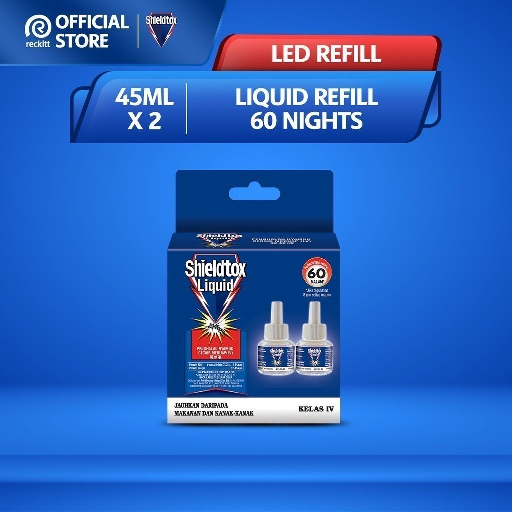 Shieldtox Refill 60 Nights (45ml x 2) [Value Pack] | Shopee Malaysia