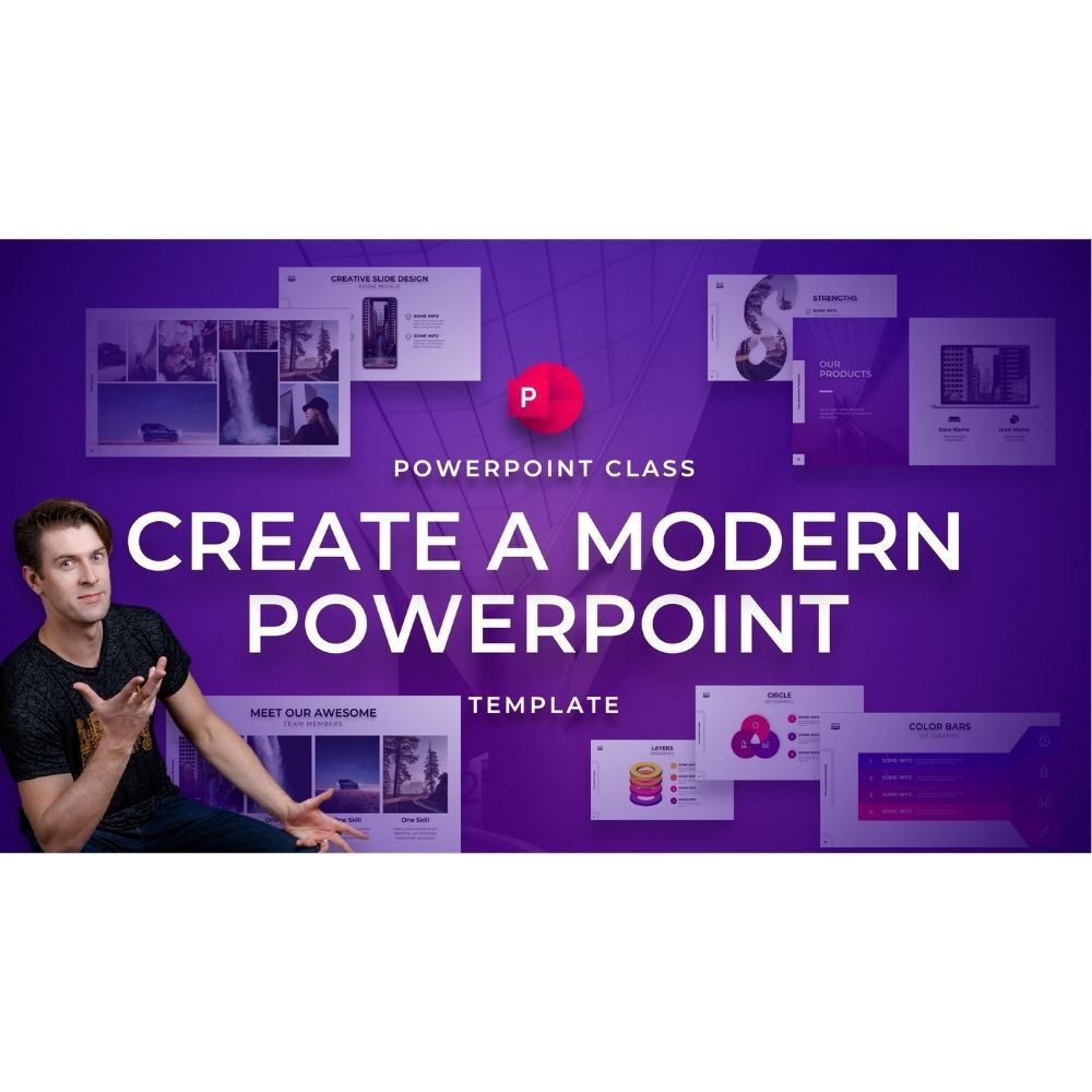 [Video Course] PowerPoint Class: Create a Modern PowerPoint Template by ...