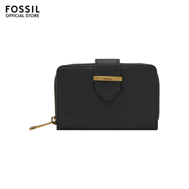 Fossil Female's Bryce Wallet ( SWL2863001 ) - Black Leather | Shopee ...