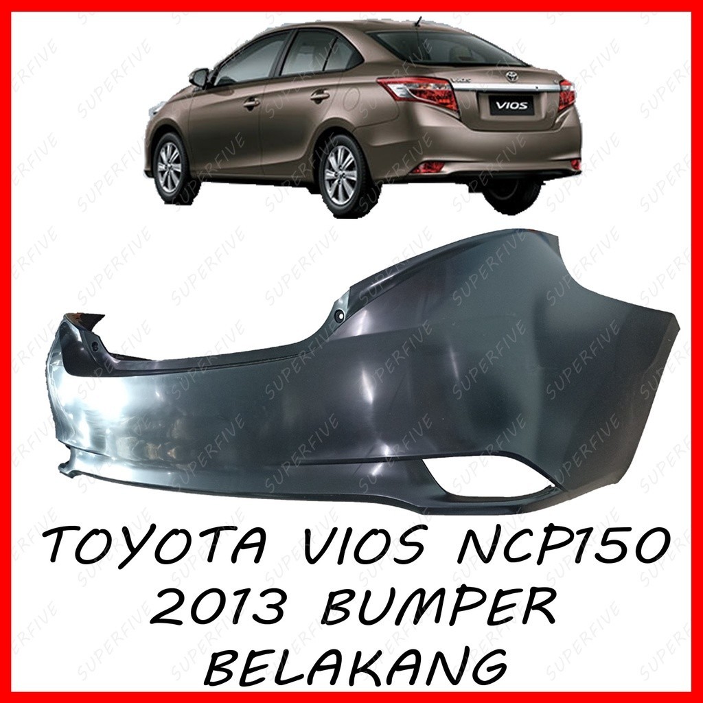 Vios rear bumper price store