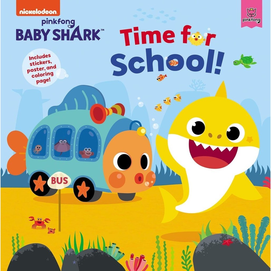 (BBW) TIME FOR SCHOOL! (PINKFONG: BABY SHARK) (ISBN: 9780063042889) | Shopee Malaysia