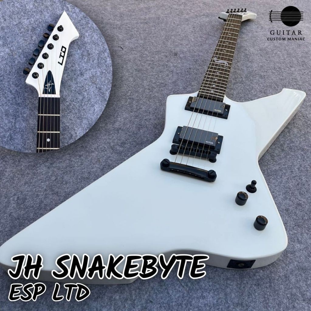 GCM Custom Made ESP JH Snakebyte Electric Guitar Custom Maniac (Oversea ...