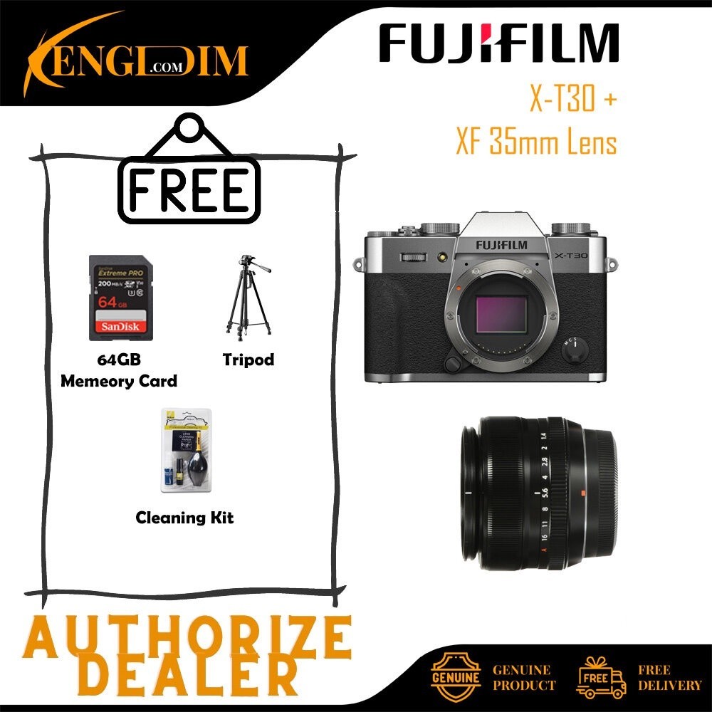 FUJIFILM X-T30 II / XT30 II + XF 35mm F1.4 R Lens (FUJI MALAYSIA ...