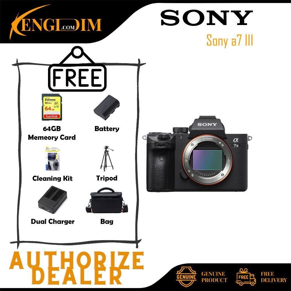 (READY STOCK) Sony Alpha a7 III A7III A7M3 Mirrorless Camera (Body Only ...
