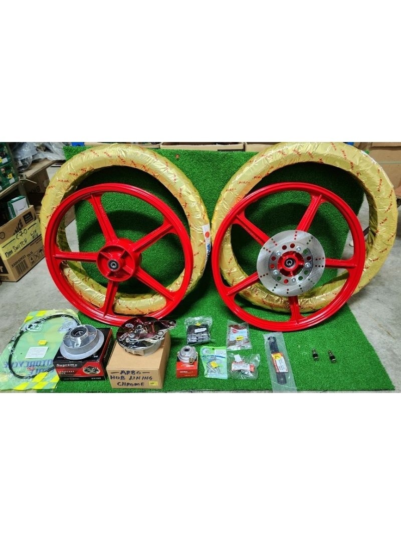 RIM AR80 COMBO SET PNP EX5/EX5 DREAM KOTAK KAWASAKI | Shopee Malaysia