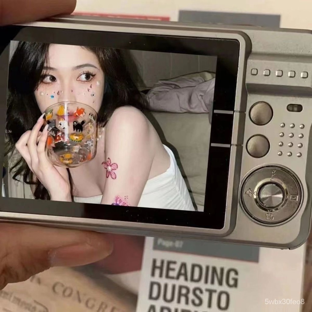 Camera【高清拍照】全新高清像素可自拍学生ccd复古数码相机随身校园VLOG卡片机礼物 | Shopee Malaysia