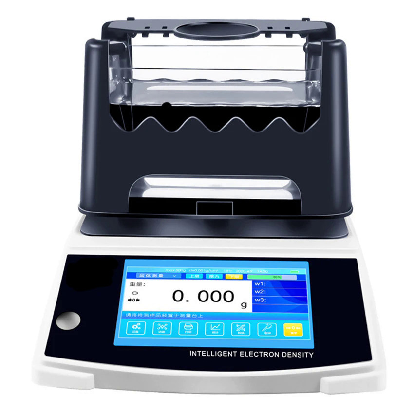 1200g 0.001g/cm3 Digital Density Meter Precious Metal Gold Automatic ...
