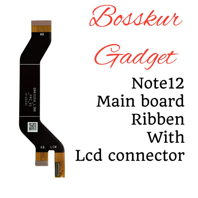 Compatible For REDMI NOTE 12 4g 5g MAIN BOARD CHARGING RIBBEN LCD ...