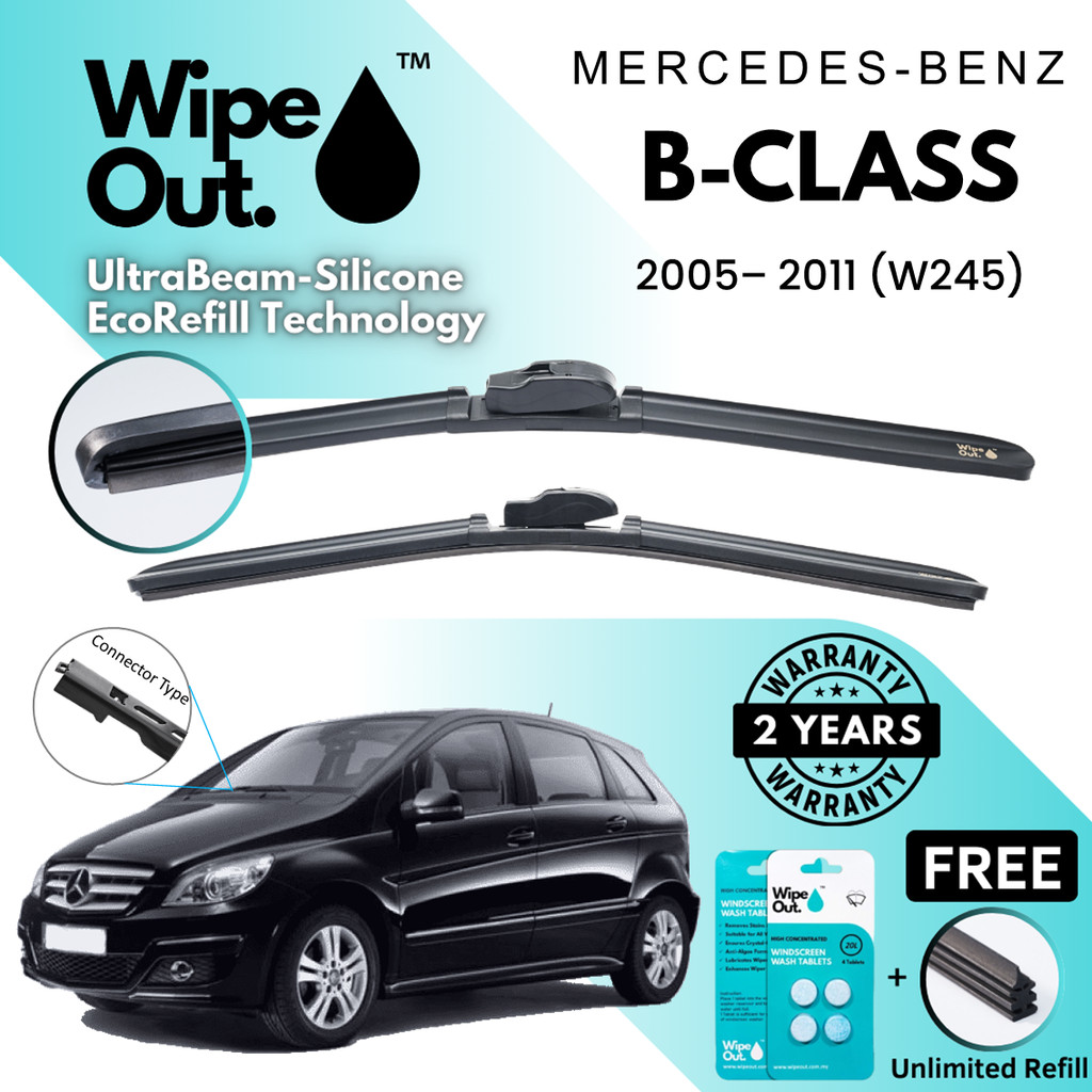 [PREMIER] WipeOut UltraBeam Silicone EcoRefill-Technology Wiper ...