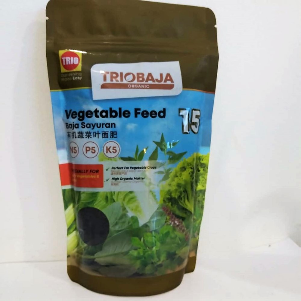 TRIOBAJA Vegetable Feed 15 Fertilizer ( BAJA SAYURAN) 400g | Shopee ...