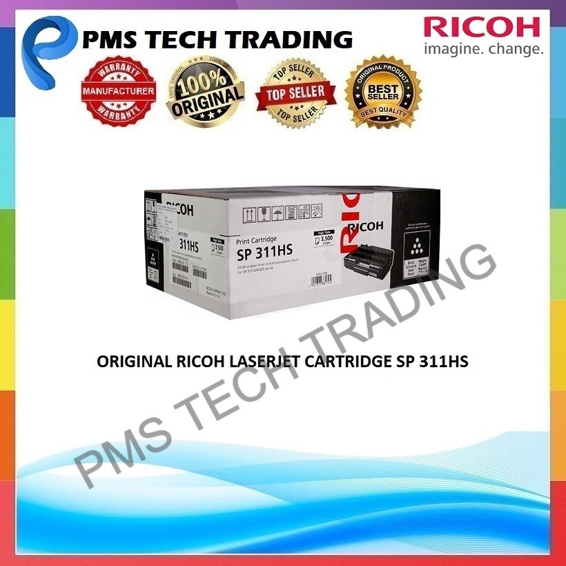 ORIGINAL RICOH LASERJET CARTRIDGE 407247 SP 311HS SP 311DN SP311DNw SP 311SFN SP 311SFNw SP ...