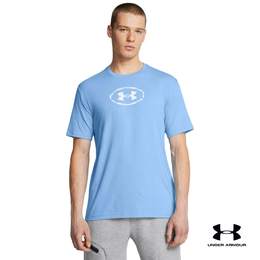 Under Armour Men's UA Slice Logo Short Sleeve | Shopee Malaysia
