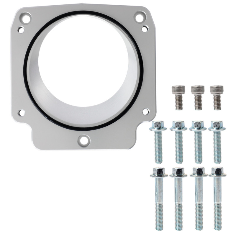 For LS Throttle Body - LS1 / Truck Adapter 3 Bolt Intake to 4 Bolt 92mm ...