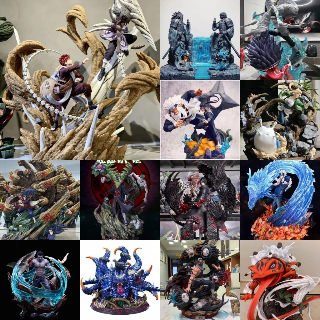 Mystery Box Blind Box Naruto Figure Kimimaro Gai shikamaru hinata Neji ...