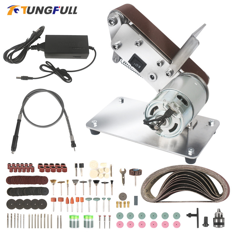 Mini Belt Grinding Machine Tool Electric Belt Sander Multifunctional ...
