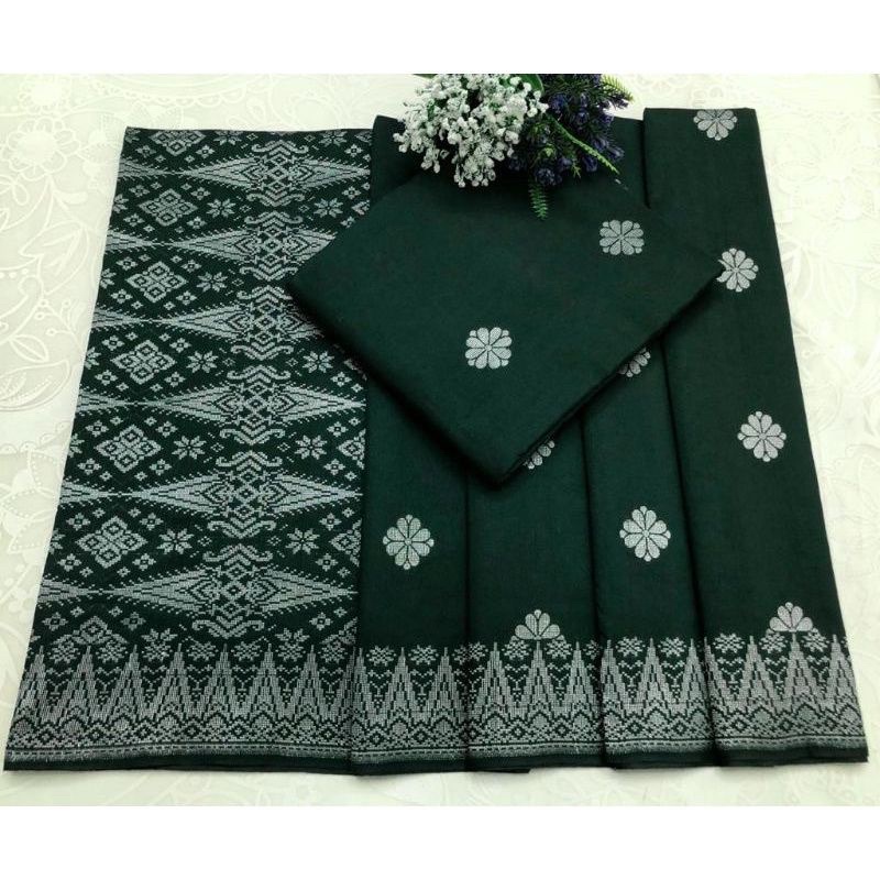 Songket Tenun, Songket Tabur, Kain Songket Bunga Tabur, Tenun Asli ...