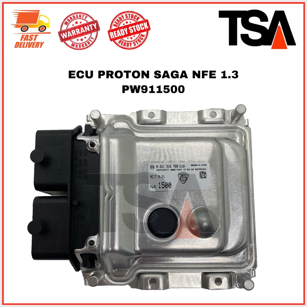 ECU Proton Saga NFE 1.3 - PW911500 [1500] ENGINE CONTROL UNIT COMPUTER ...