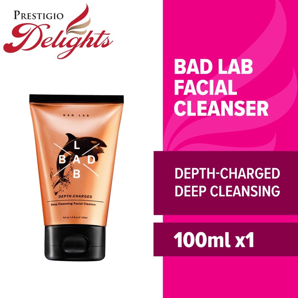 Bad Lab Depth-Charged Deep Cleansing Facial Cleanser 100ml (1096 ...