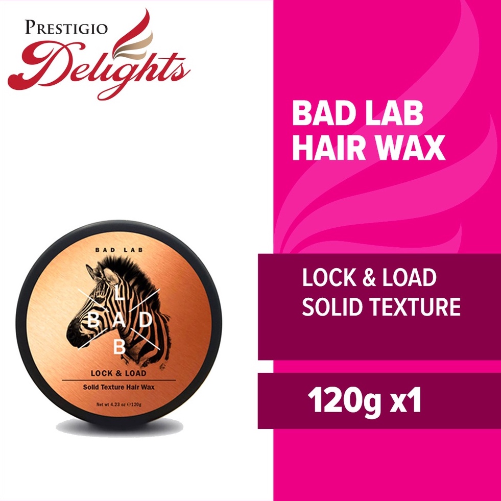 Bad Lab Solid Texture Hair Wax Lock and Load 120g (1836) | Shopee Malaysia