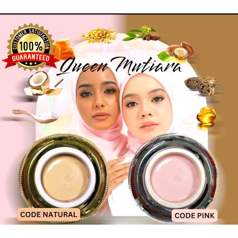 Queen Mutiara krim Siang Original New Pack 1set | Shopee Malaysia