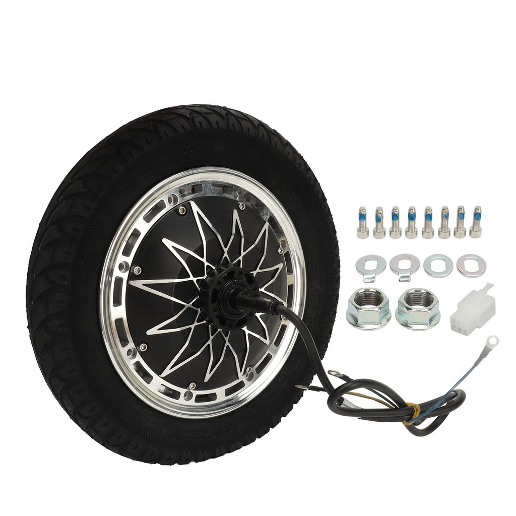 12in Wheel Hub Motor High Power 48V 72V 1000W 5000W Brushless DC Vacuum ...