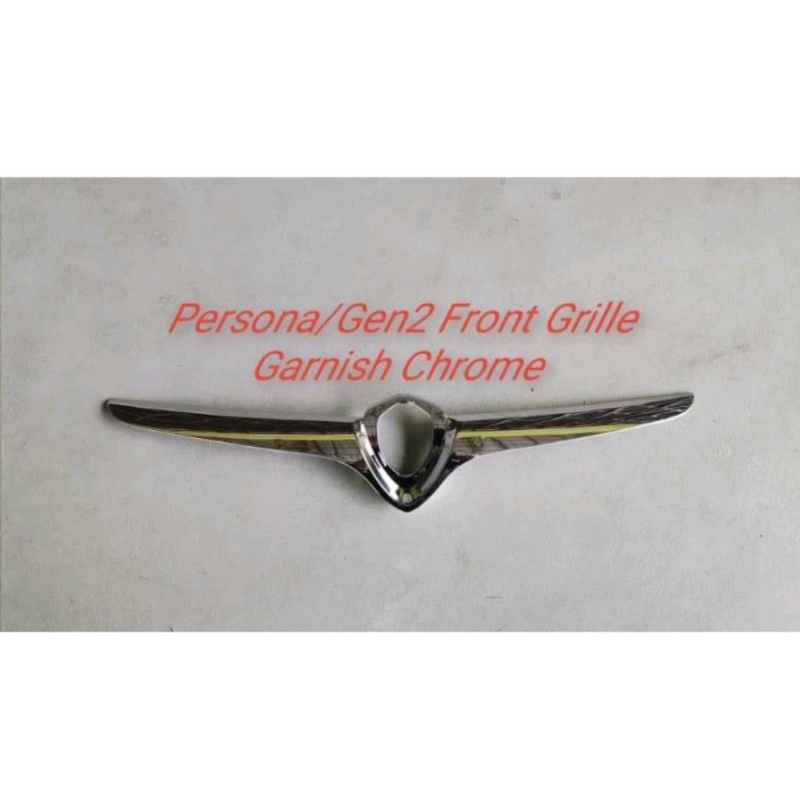 ORIGINAL Proton Persona/Gen2 Front Grille CHROME Garnish. Part 100% ...