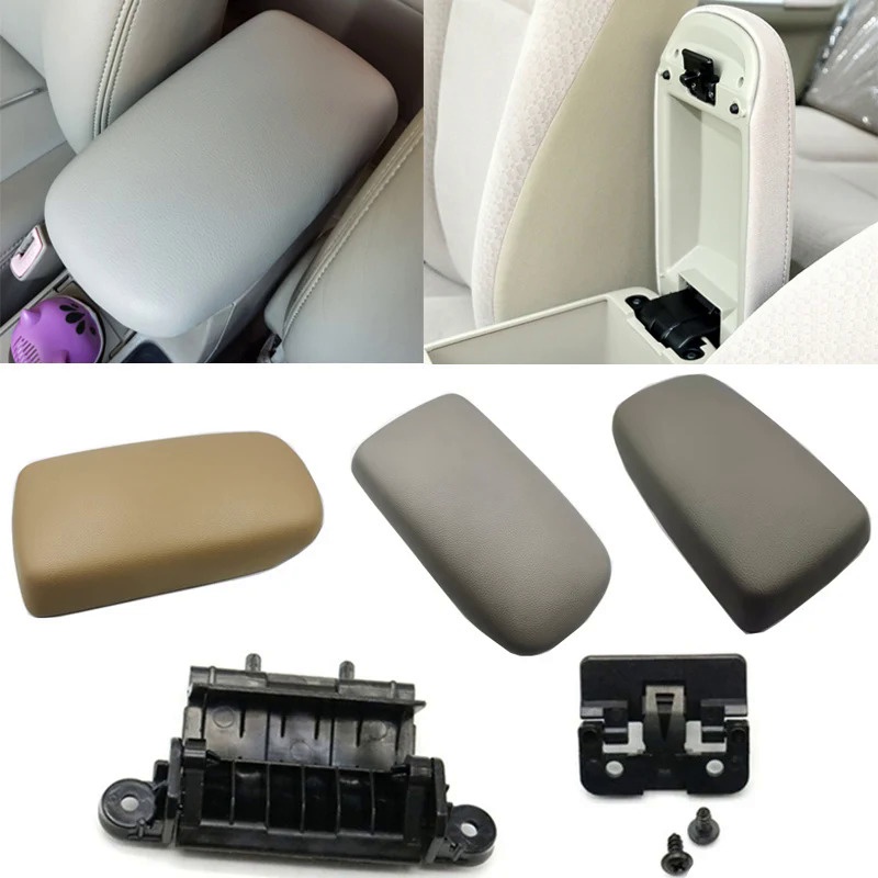 Auto Console Seat Armrest Box Cover Panel Lock Buckle Latch Hinge For ...