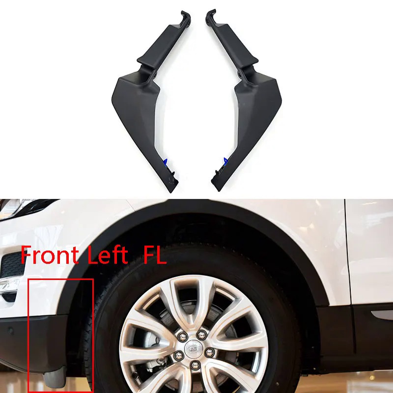 Car Front Bumper Finisher Wheel Molding Extension Fender For Land Range ...