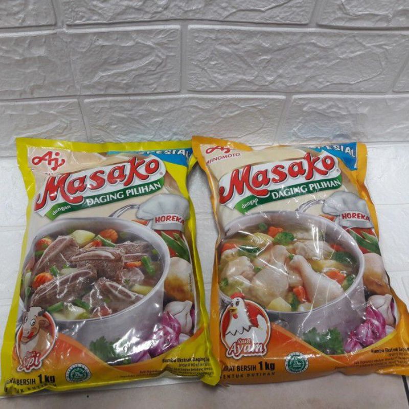 MASAKO 1KG _BUMBU PENYEDAP SERBA GUNA READY 1KG💥ADA DUA PILIHAN RASA ...
