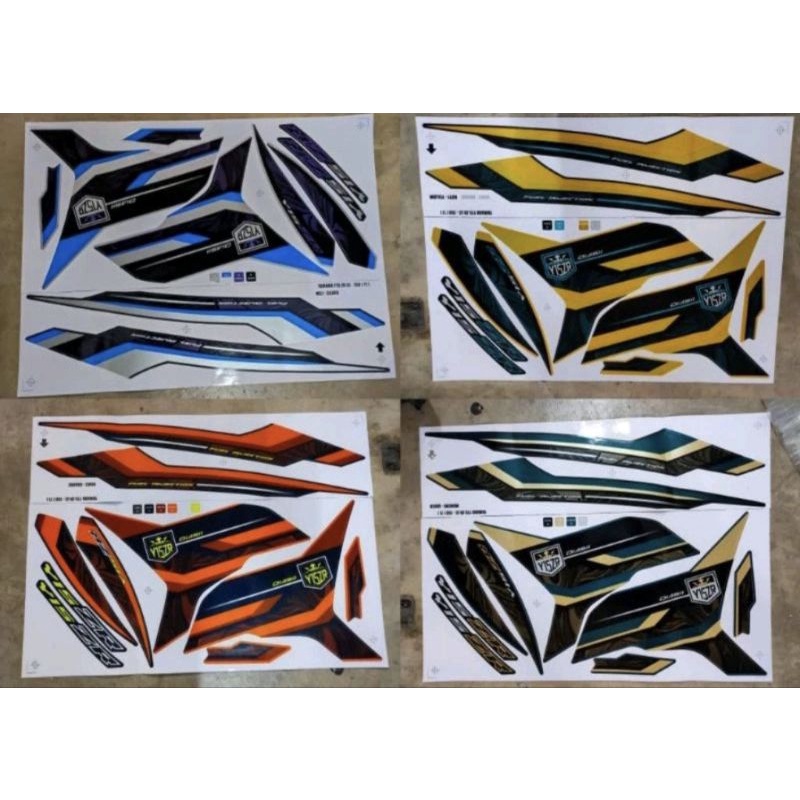 STICKER BODY Y15Z (11) Stiker Sticker Body Stripe Cover Set (11) Yamaha Y15zr Y15 Ysuku STICKER ...