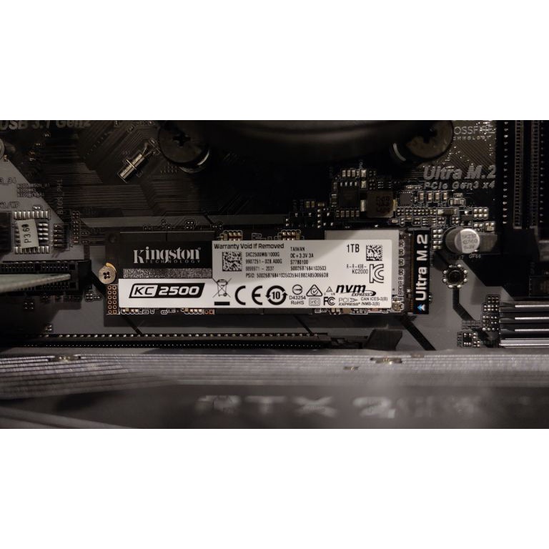 KINGSTON KC2500 NVMe PCIe Gen 3.0x4 Internal Solid State Drive 250GB ...