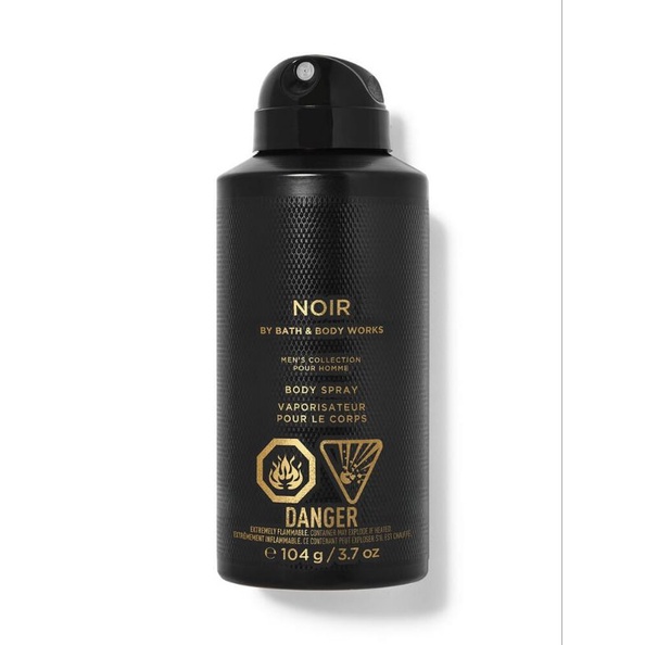 Bath And Body Works Mens Collection Noir Body Spray Shopee Malaysia