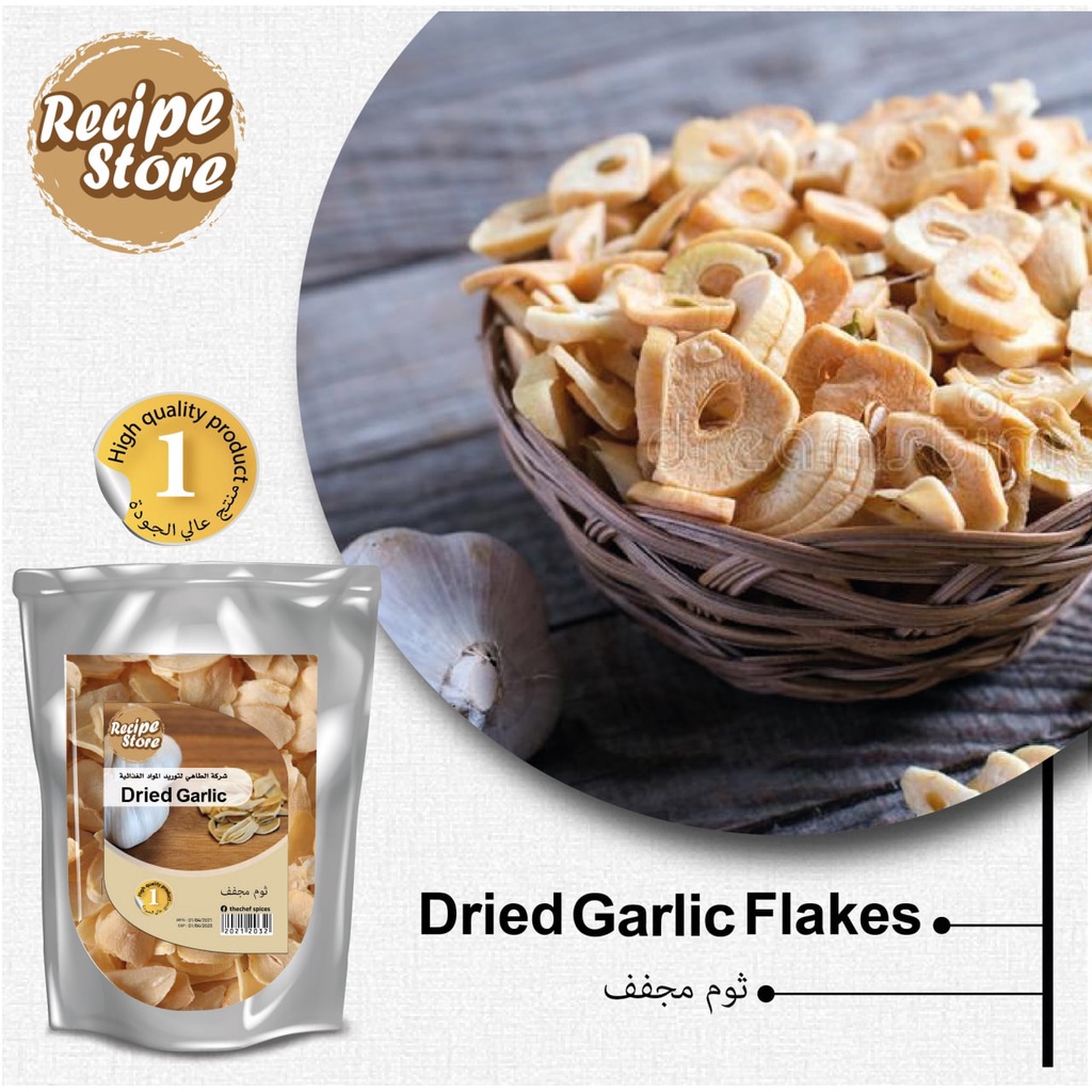 100% ORIGINAL DRIED GARLIC FLAKES 500g - Ready Stock | Shopee Malaysia