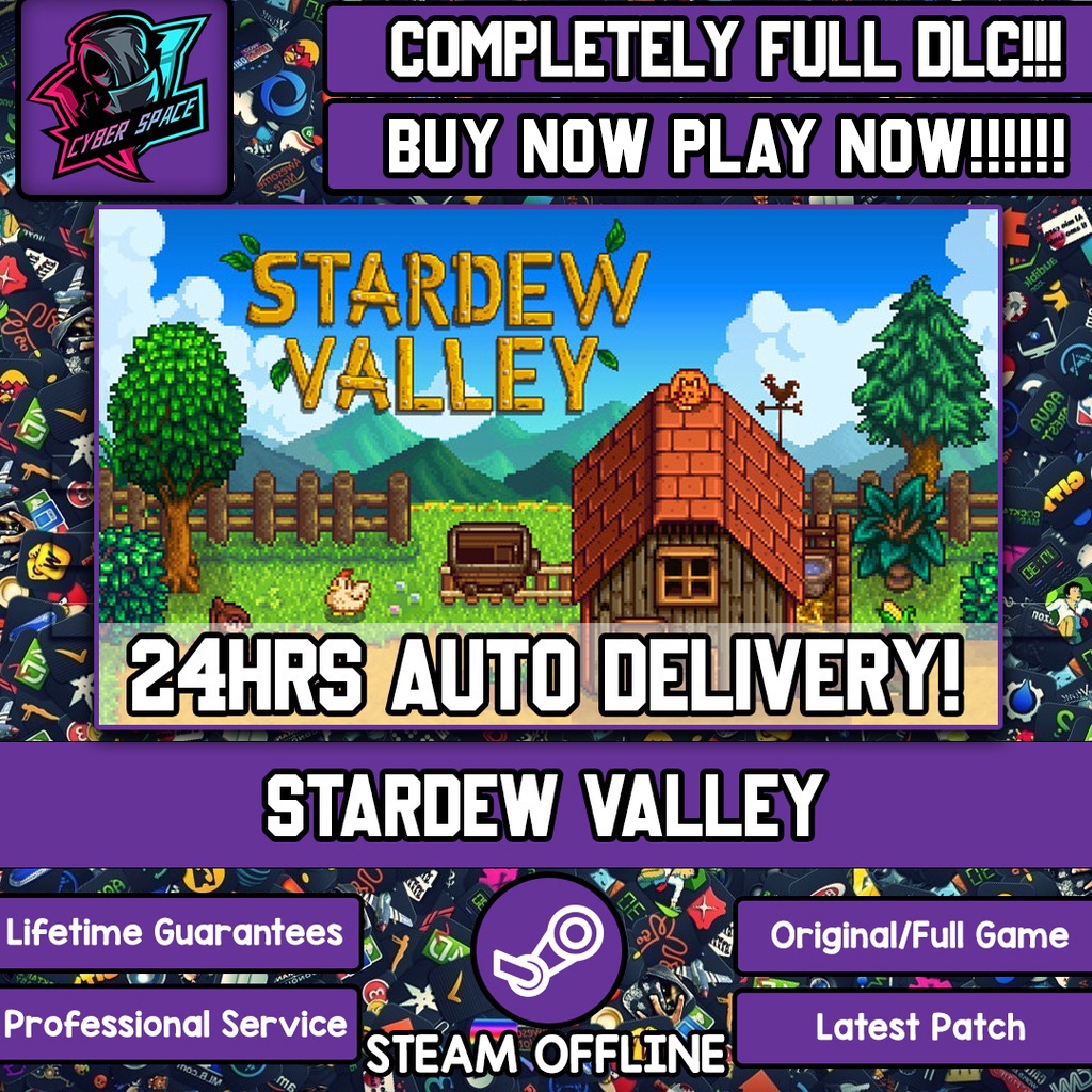 Stardew Valley [Auto Delivery] [Steam Offline] [Full DLC] Cyber Space ...