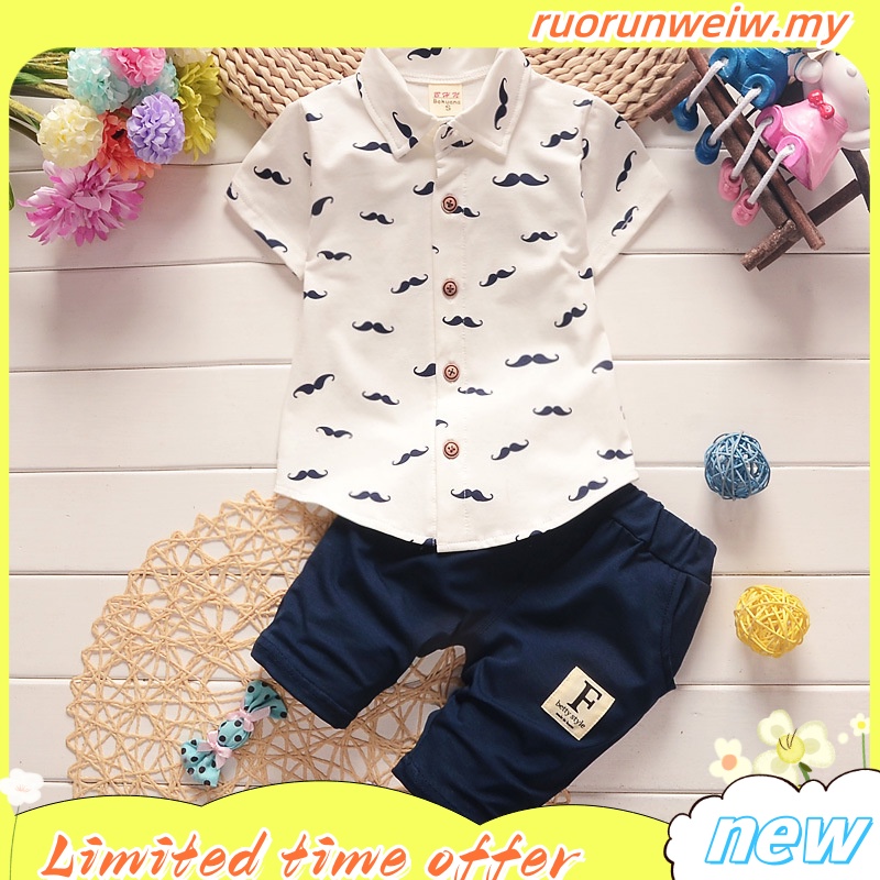 Set baju raya budak lelaki pakaian baby boy suit for kids boy fashion ...