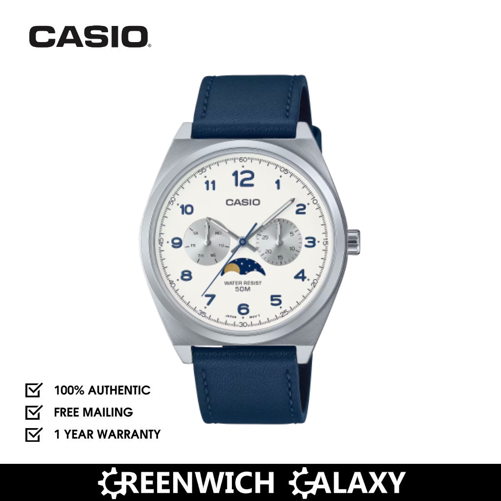 Casio Leather Dress Watch (MTP-M300L-7A) | Shopee Malaysia