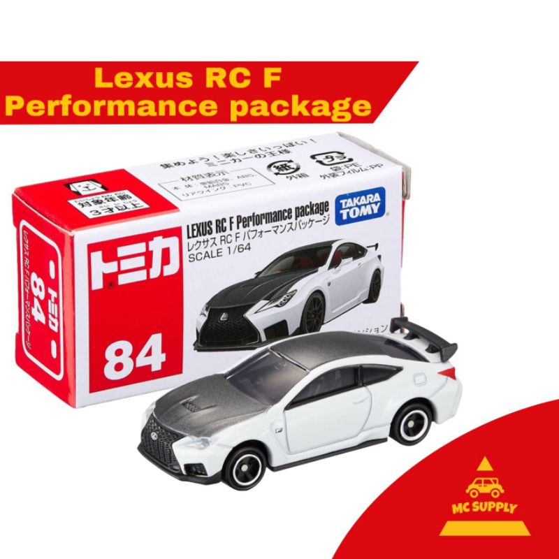 Takara Tomy Tomica Lexus Rc F Performance Package Diecast Size Hotwheels No.84 Car Toy For Kids ...