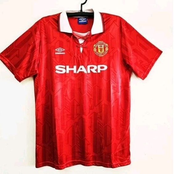 RETRO MU WHITE 1992-93 JERSEY [FANS Issue] (Top Quality) | Shopee Malaysia