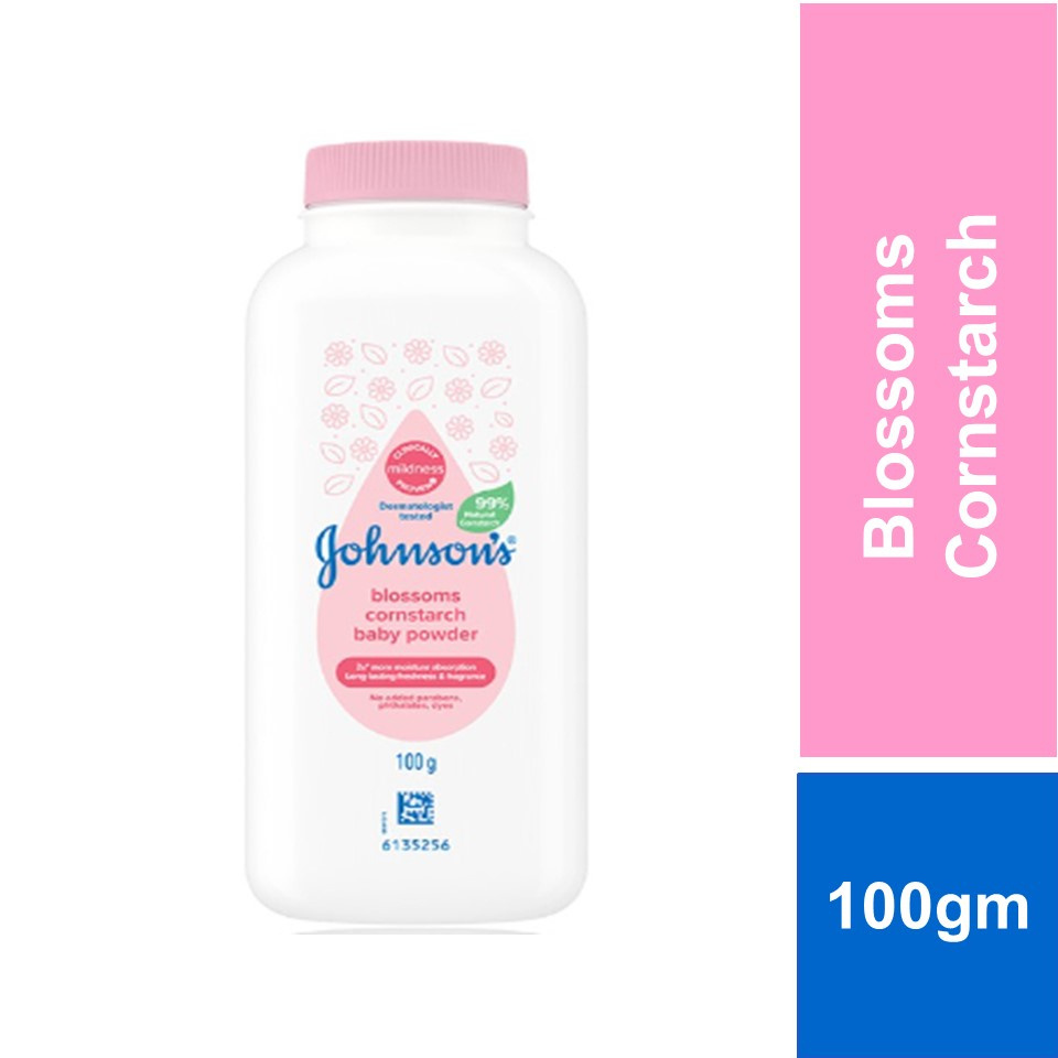 Johnson's Baby Blossoms Cornstarch Powder 100g | Shopee Malaysia