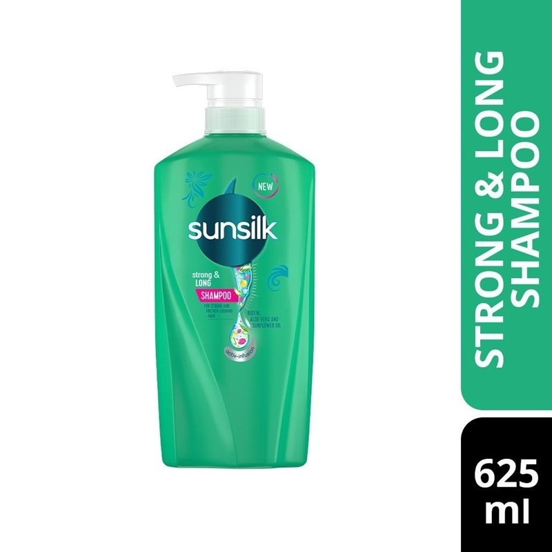Sunsilk Shampoo Strong & Long 625ml | Shopee Malaysia